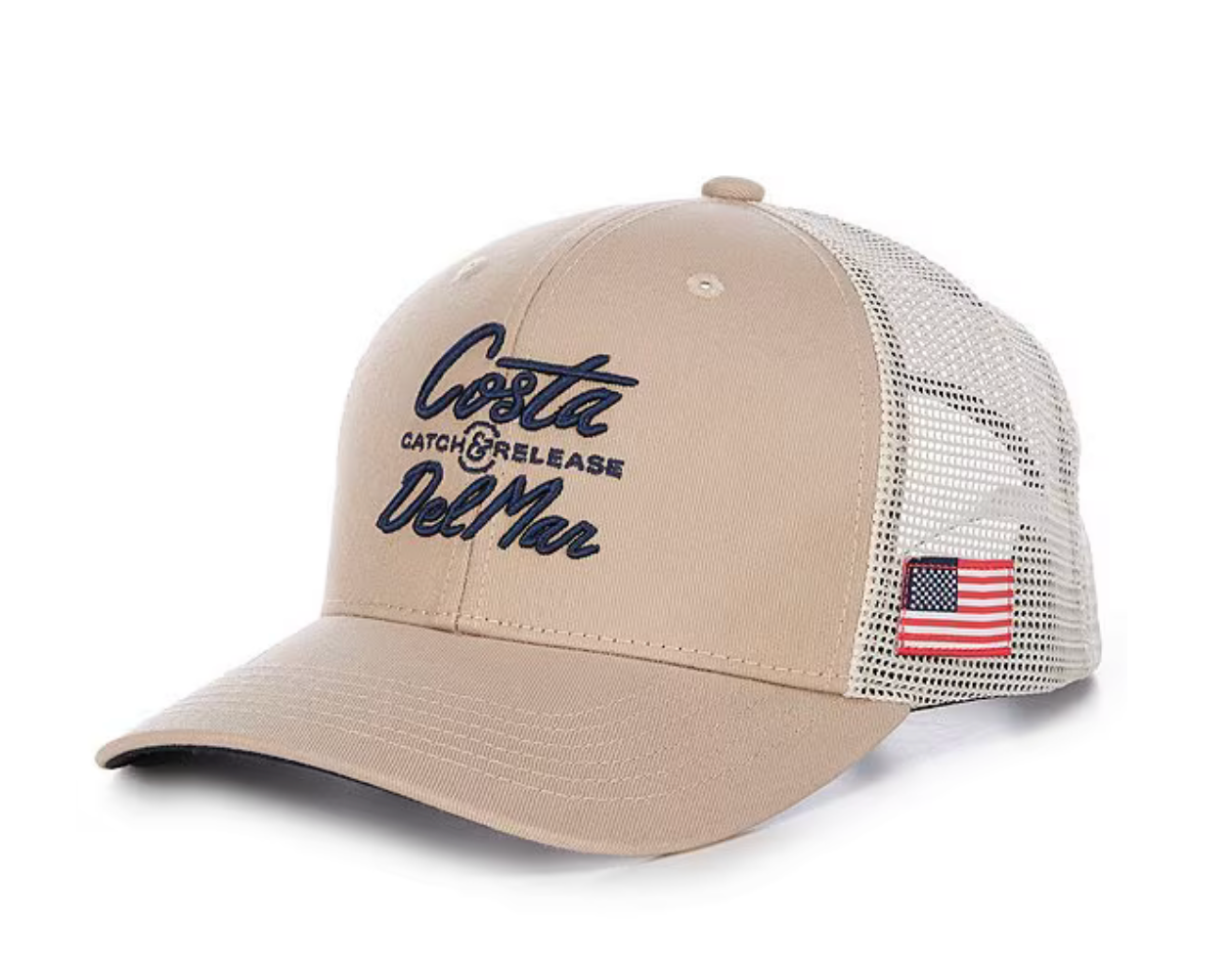 Costa: Motto Trucker Khaki Sand – Broad River Mercantile
