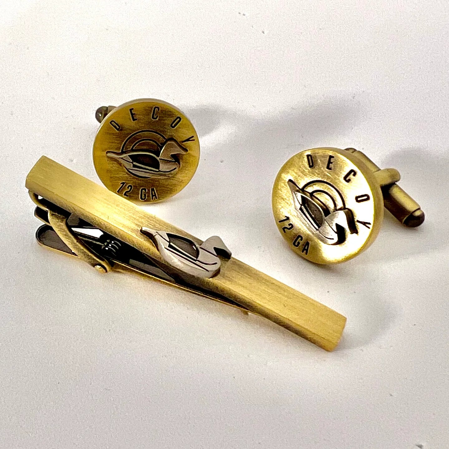 Dixie Decoys: Shotgun Shell Cufflink and Tie Clasp Set – Broad River ...